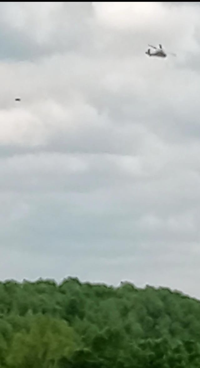Serious Blackhawk Chasing UAP over my house 5/7/25 @ 3:19pm - UFO FEED
