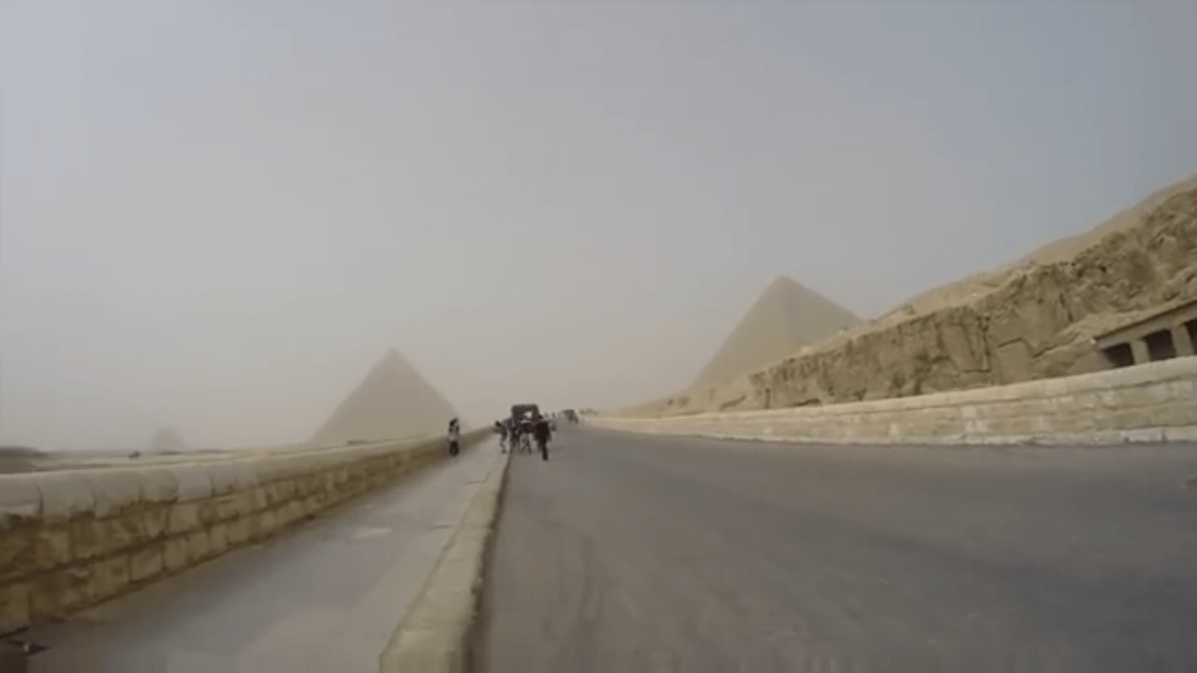 I thought this was an interesting view on the pyramid and some ...