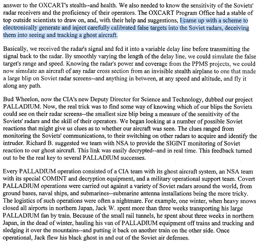 CIA could make fake UFOs appear on Radar using fake Radar echoes ...