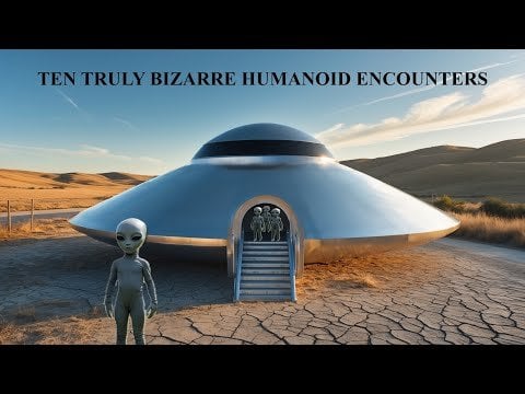 Ten Truly Bizarre Humanoid Encounters Ufo Feed