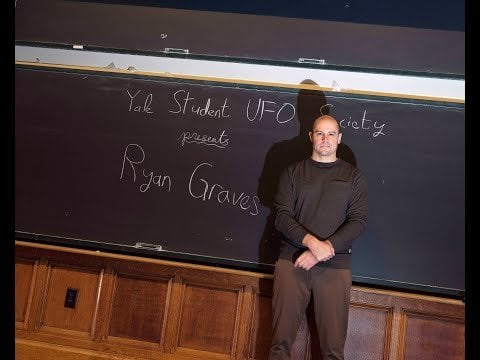 Ryan Graves at the Yale Student UFO Society – UFO FEED