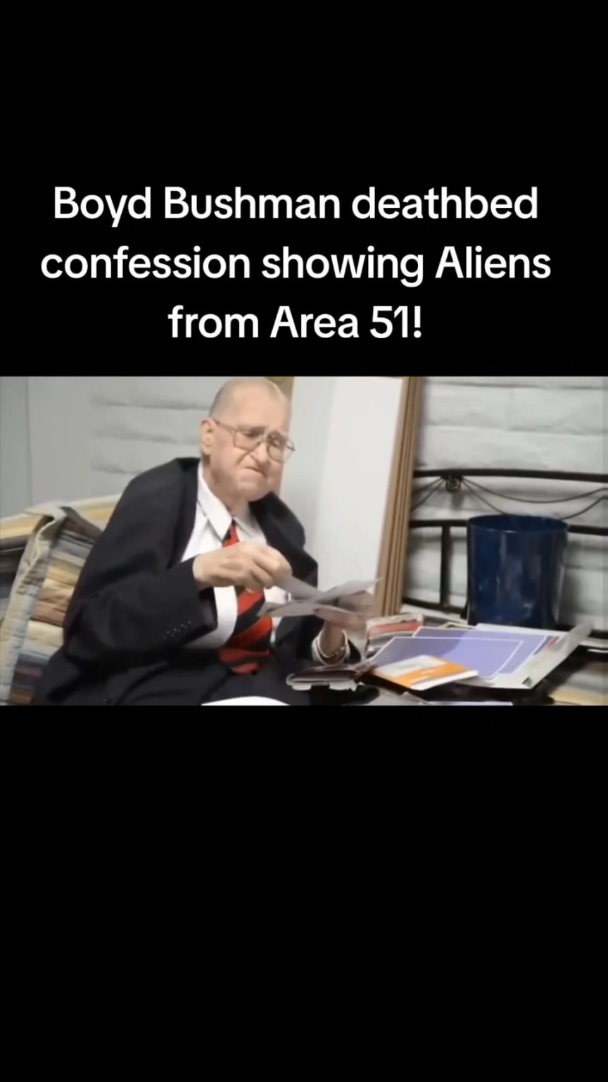 Boyd Bushman was a aerospace engineer who worked at Area 51 - UFO FEED