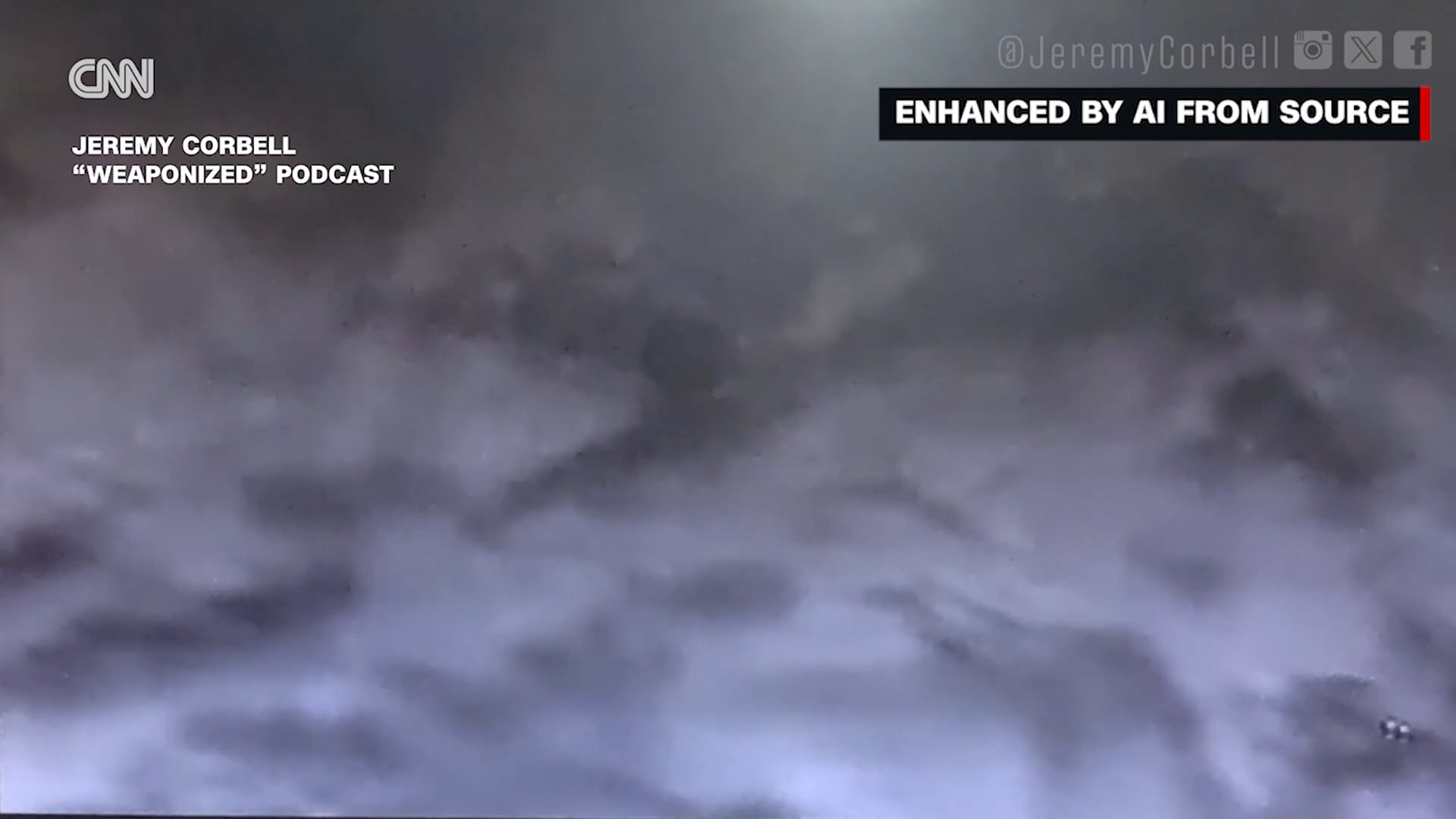 New CNN Segment on the Disc Shaped UAP Captured by US Military between ...