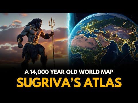 Did Ancient India Map the World 14,000 Years Ago? | Sugriva's Atlas ...