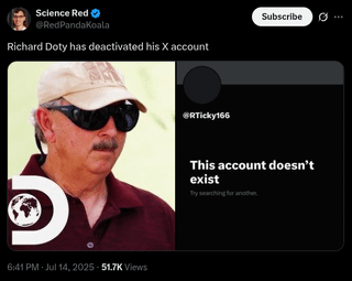Richard Doty, a former agent of the Air Force Office of Special ...