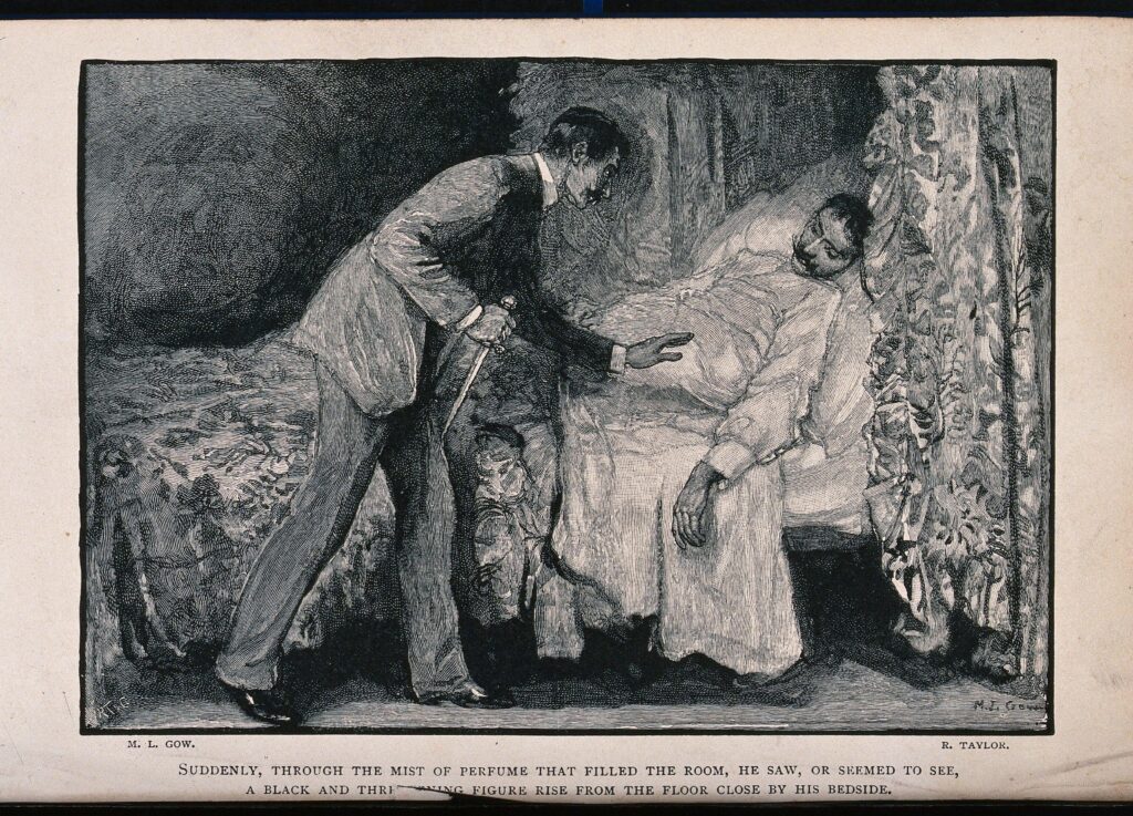 Astral projection: A dream in which Captain Ducie holding a dagger ...