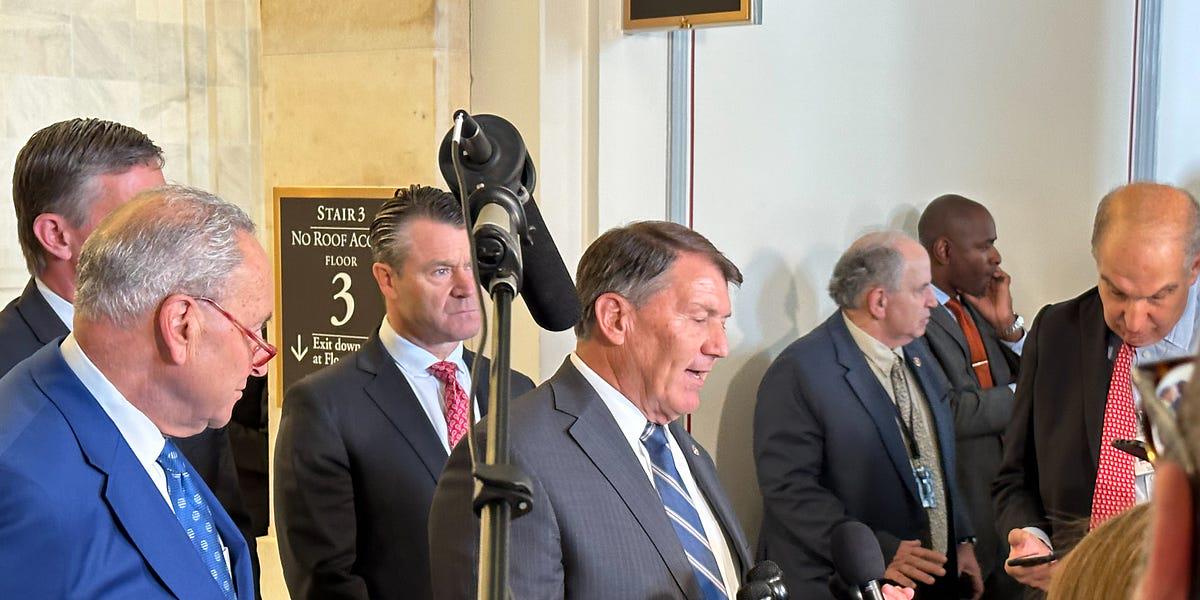 "Came out of Senate fine,” Sen. Rounds says of UAPDA. “House where ...