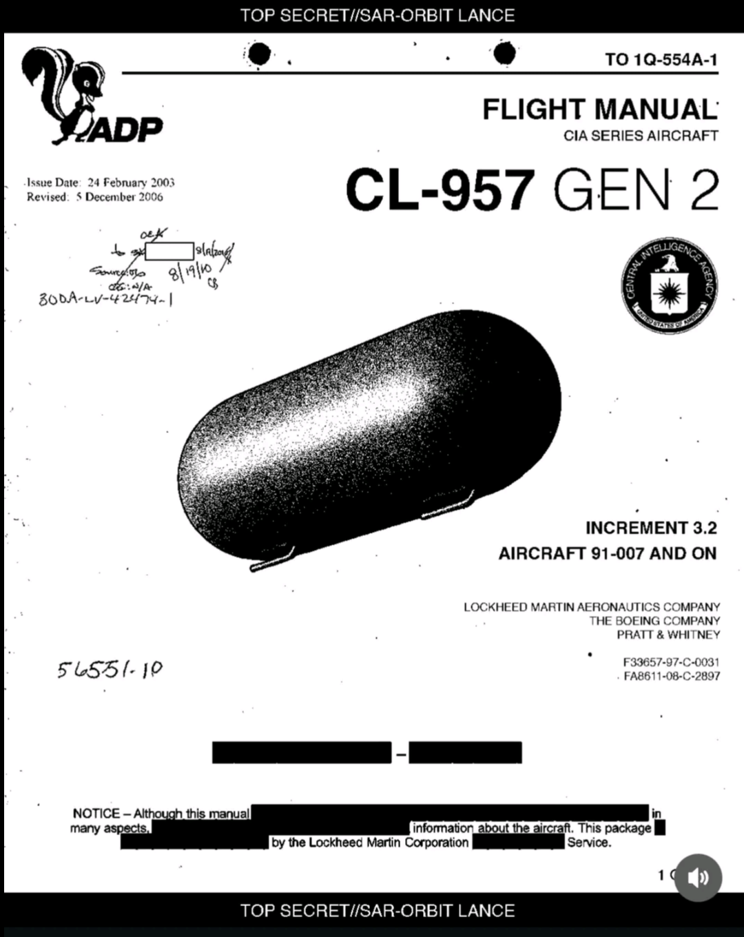 Is this real? The CL-957 GEN 2 by Lockheed Martin. "Tic Tac" 💊 - UFO FEED