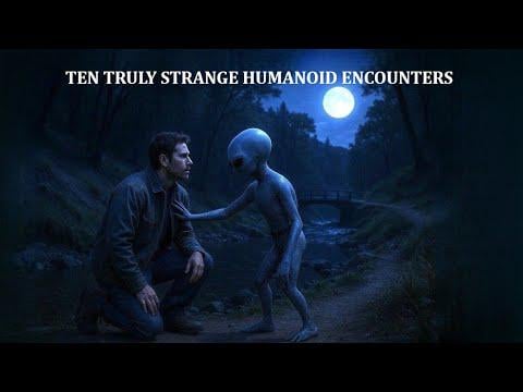 Ten Truly Strange Humanoid Encounters - UFO FEED