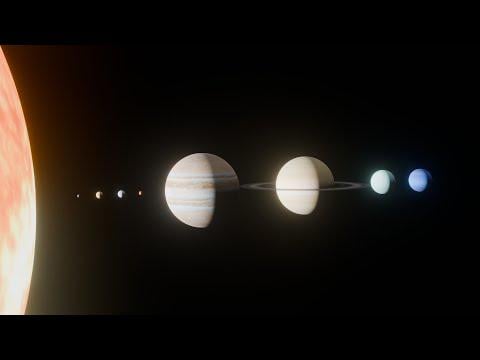 Solar System (Blender Animation) - UFO FEED