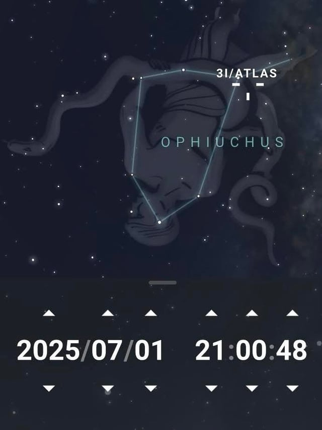 Why did the location of 3I/Atlas change when it was discovered by us ...