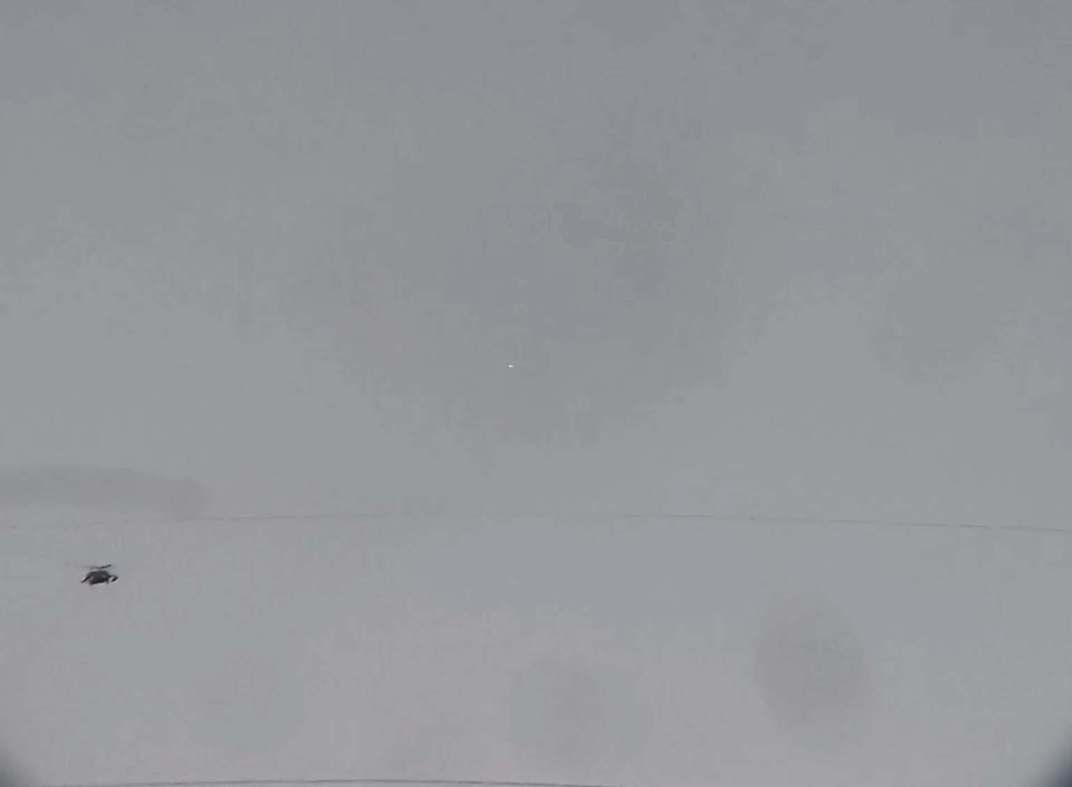 totally normal white orb near a black hawk helicopter 9/8/2025 - UFO FEED