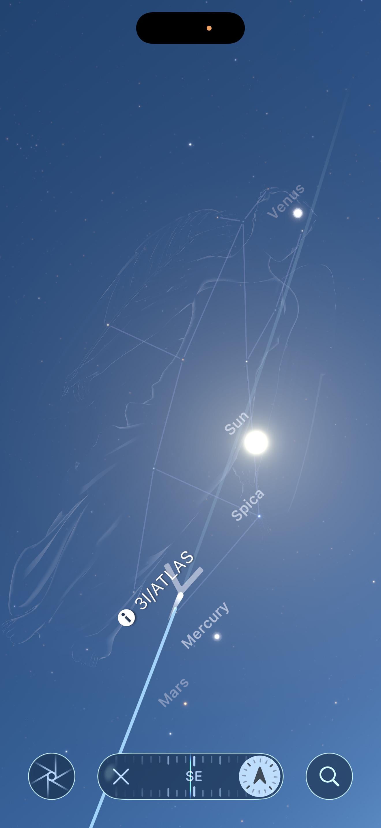 3iAtlas is going right by Virgo - UFO FEED