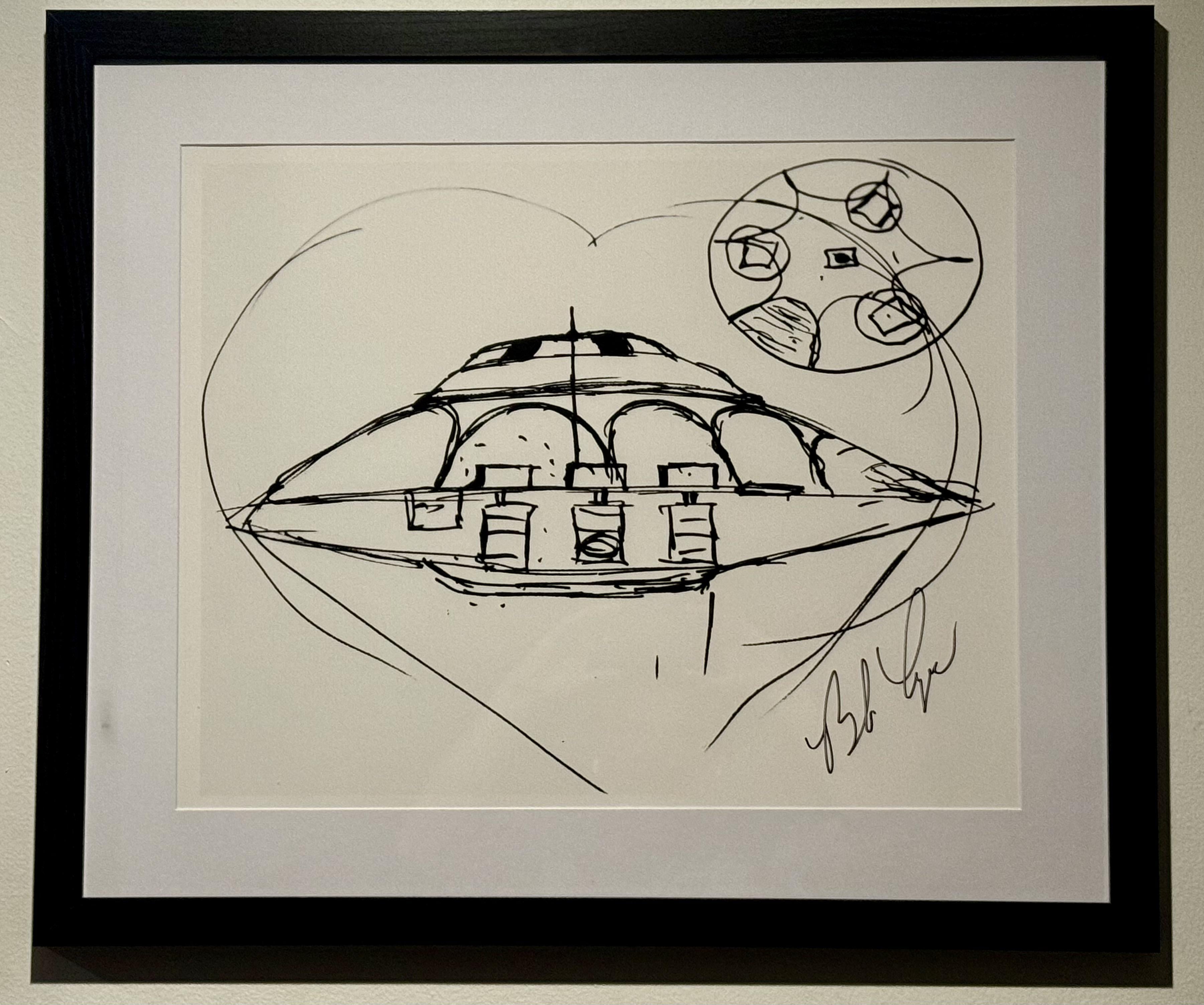 My wife bought me one of the last prints available from Bob Lazar of ...