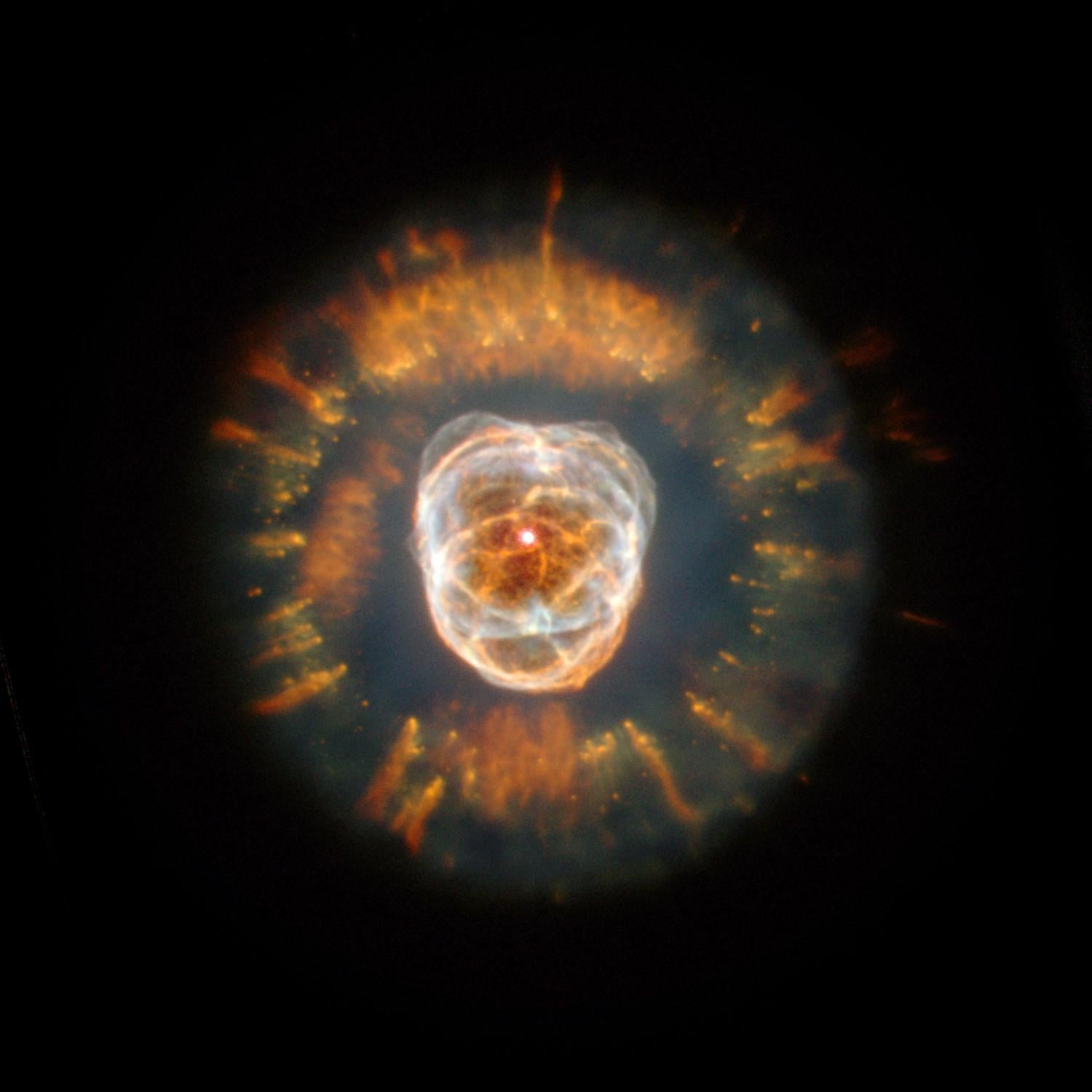 Hubble’s image of Caldwell 39 shows a snapshot of the unworldly process ...