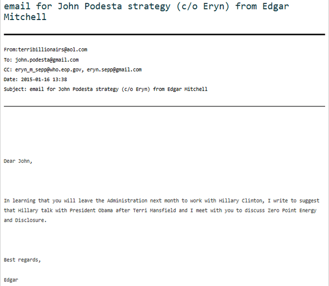 What is This? John Podesta's Emails to Edgar Mitchell About NHI and ...