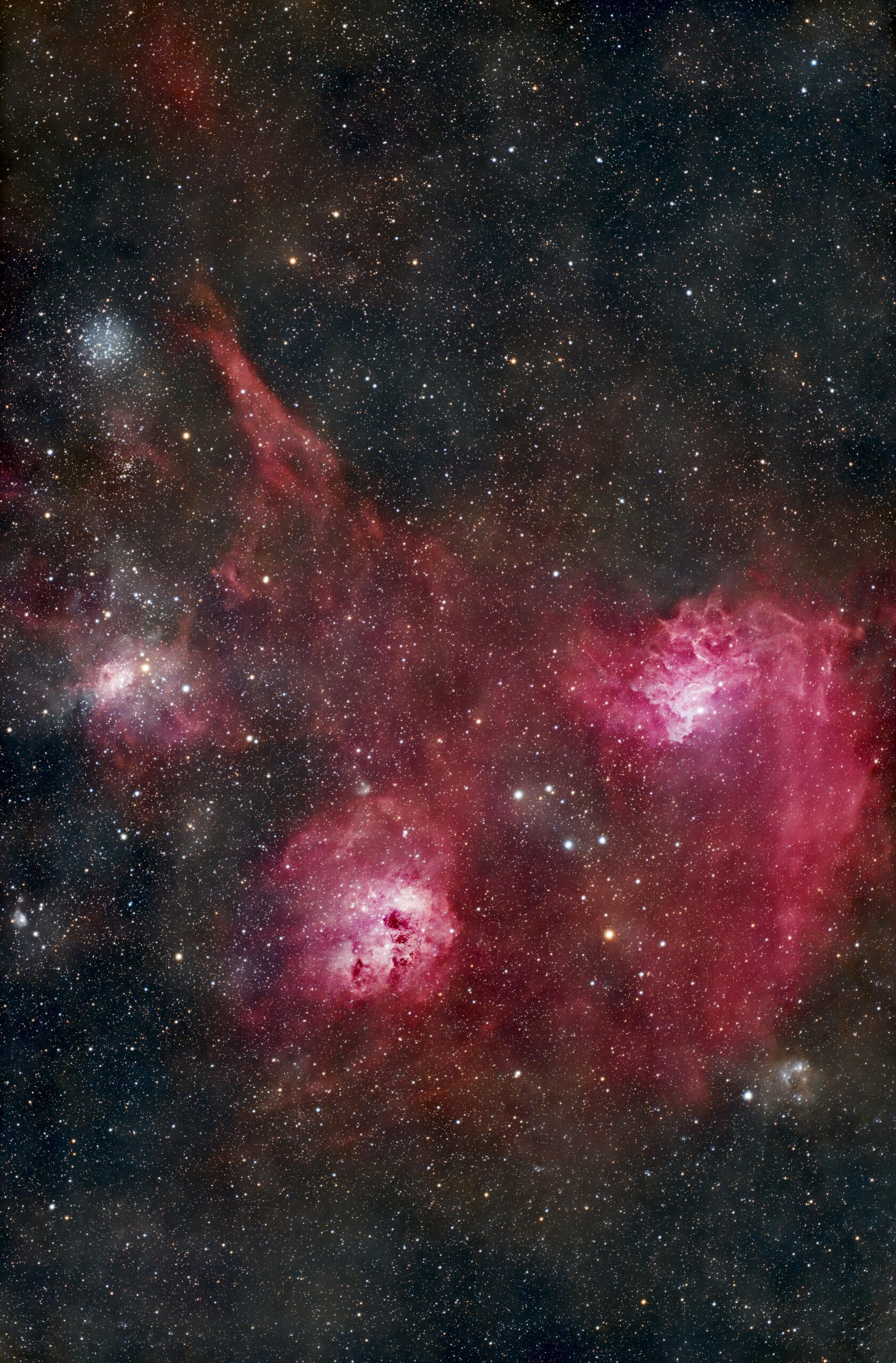 Auriga 2025: M38, Tadpoles , Flaming Star Nebula - UFO FEED