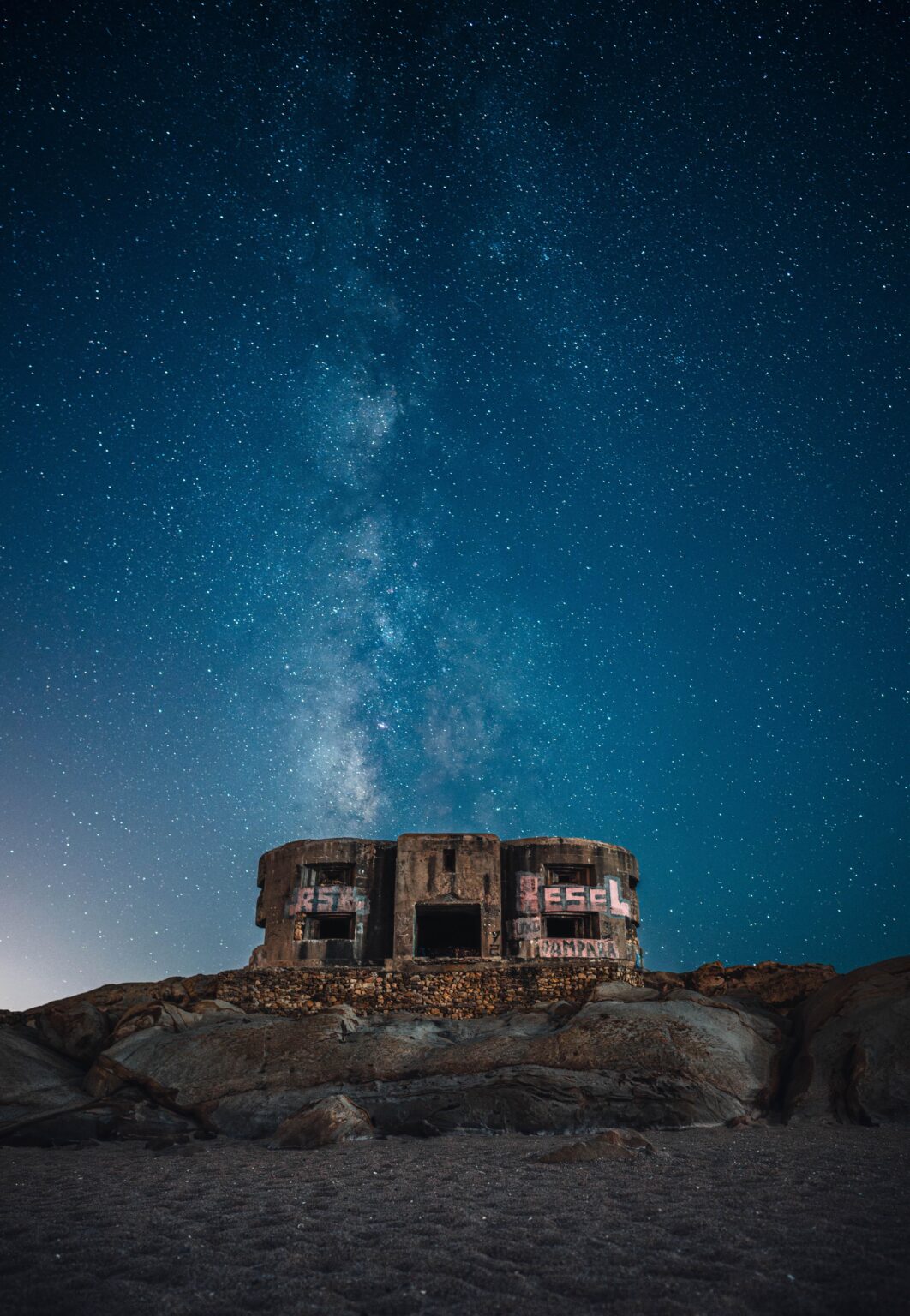 The Milky Way over an abandoned military bunker - UFO FEED