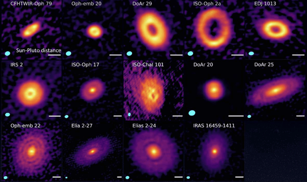 For the first time ever, a scientific team using ALMA observed the ...