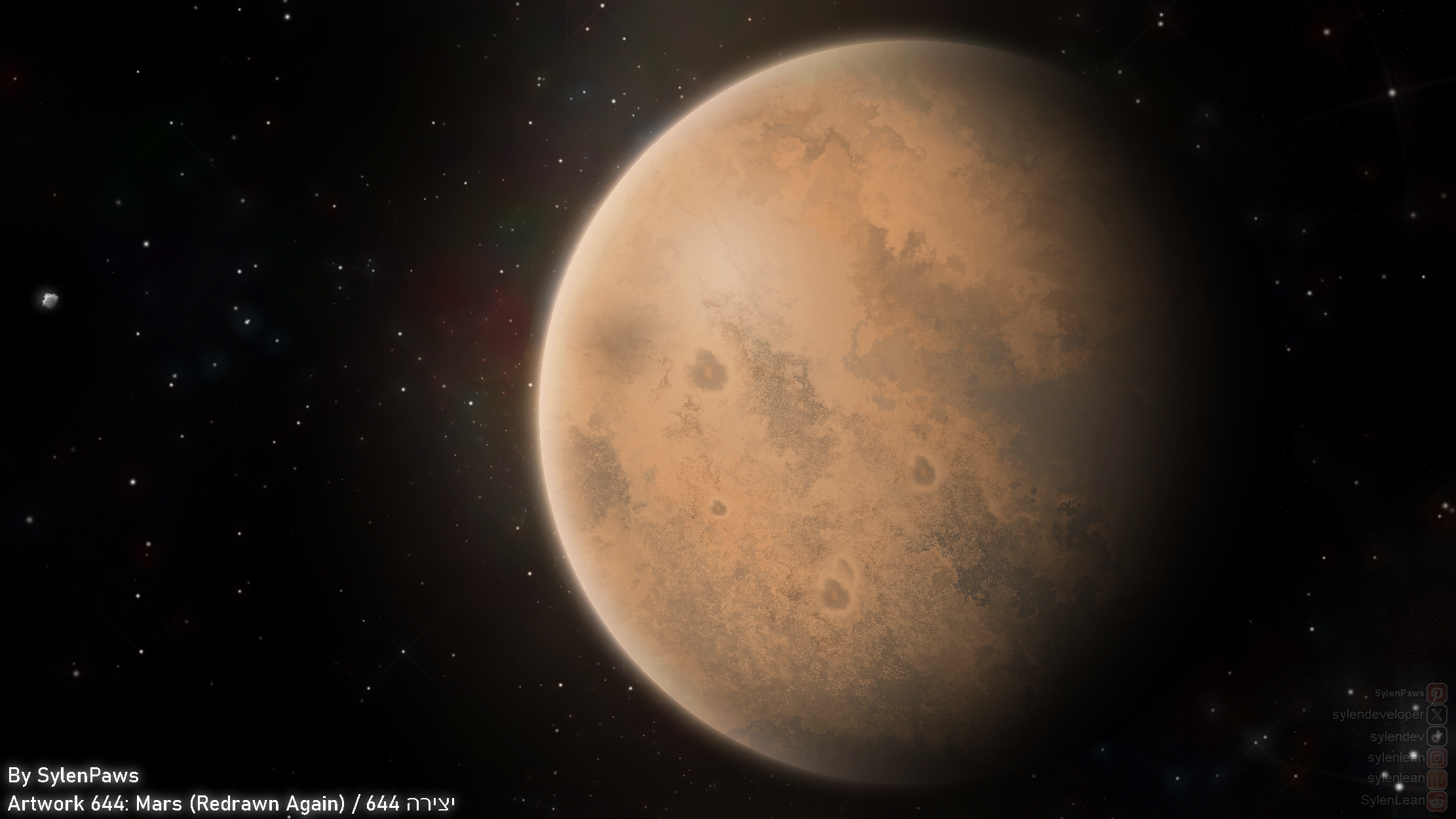 Artwork 644: Mars (Redrawn Again) - UFO FEED