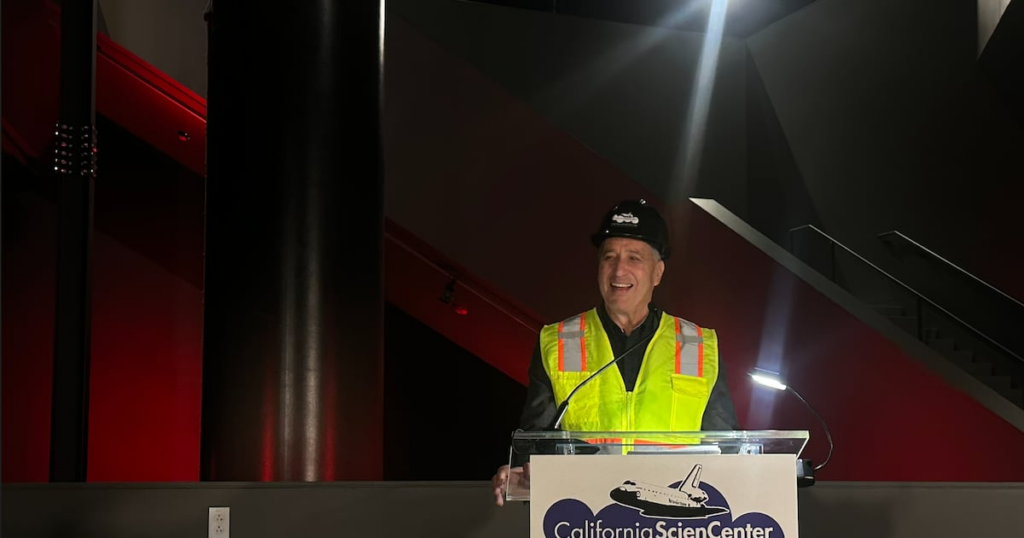 California Science Center offers a sneak peek of new space center ...