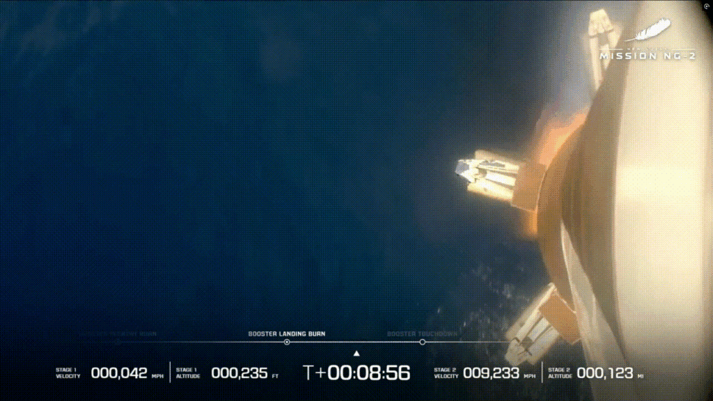New Glenn reaches high-earth orbit, lifts ESCAPADE toward Mars and then ...