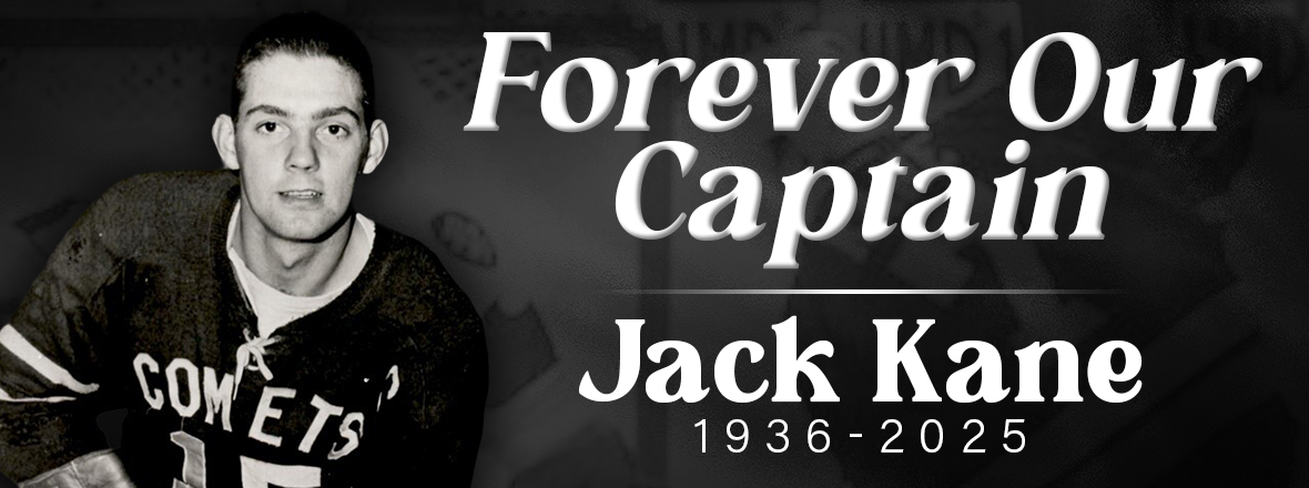 COMETS ANNOUNCE PLANS TO CELEBRATE THE LIFE OF JACK KANE - UFO FEED