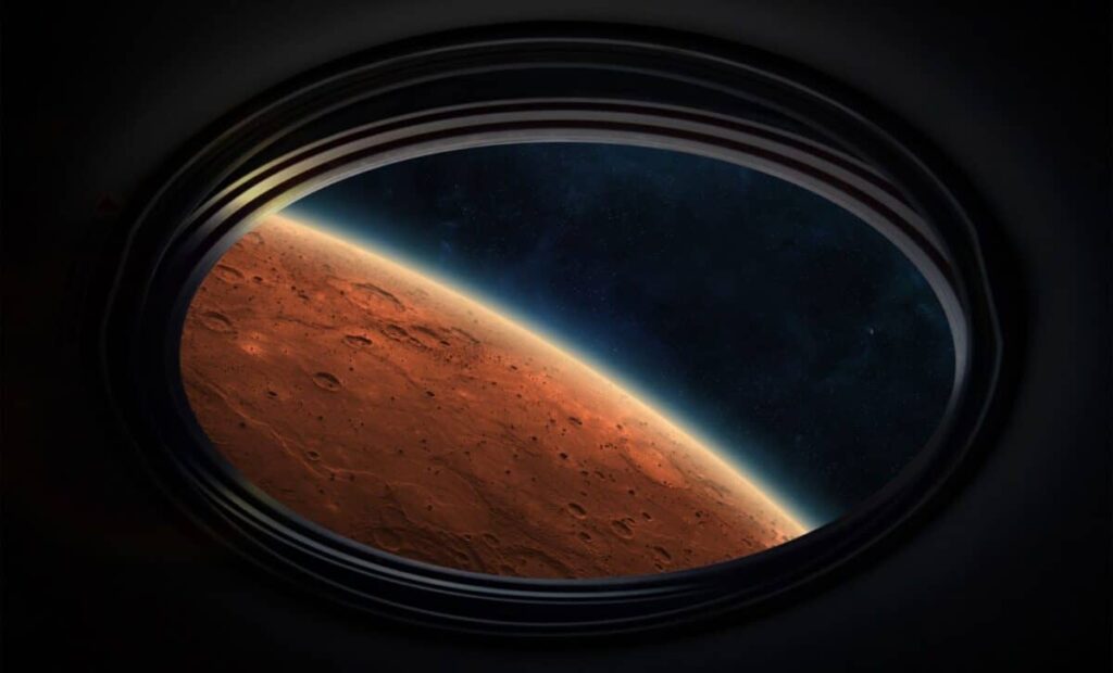 NASA's Mars Express Captures Rare 'Upside-Down' Photo of the Red Planet ...