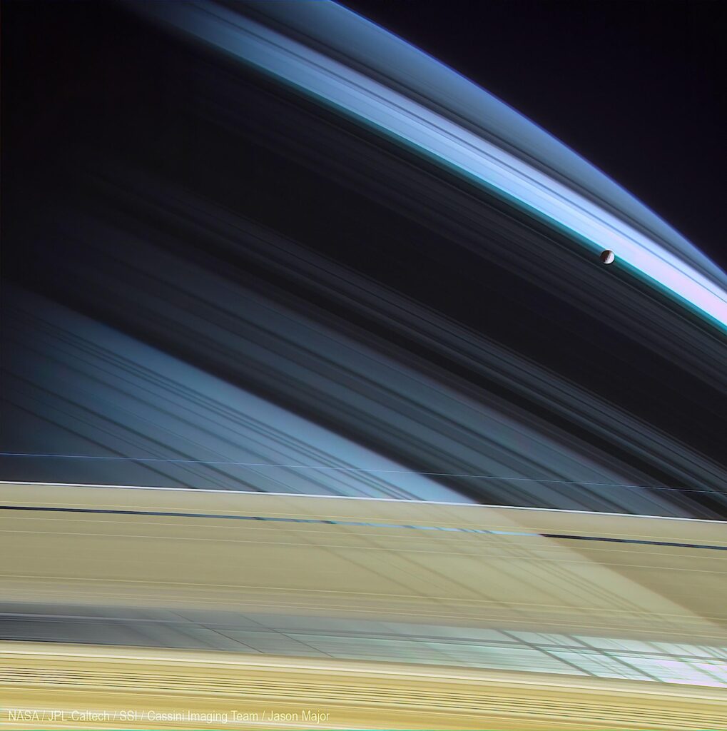 Shadows of Saturn's Rings - UFO FEED