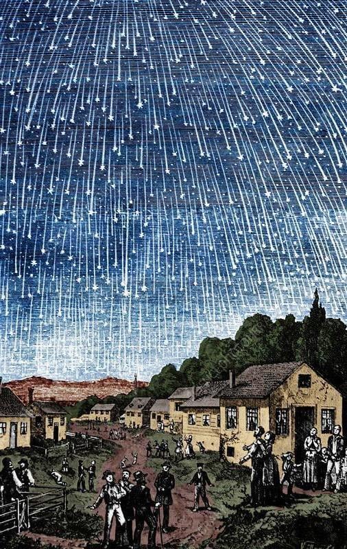 The Great Meteor Storm of 1833 - UFO FEED