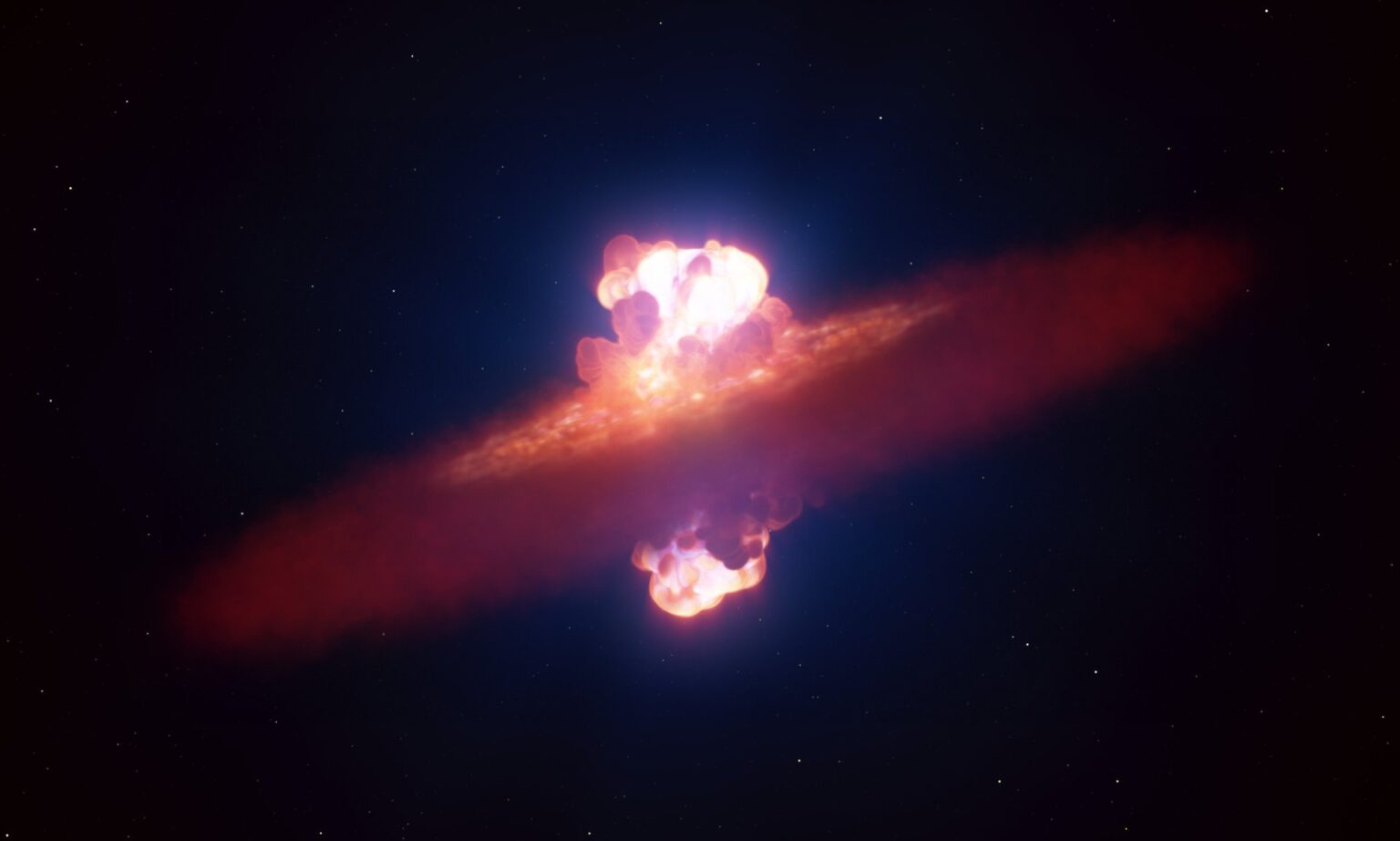 Astronomers Detect the Early Shape of a Star Exploding for the First ...