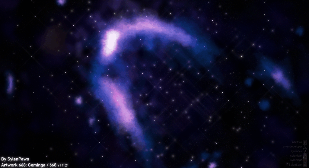 Artwork 668: Geminga - UFO FEED