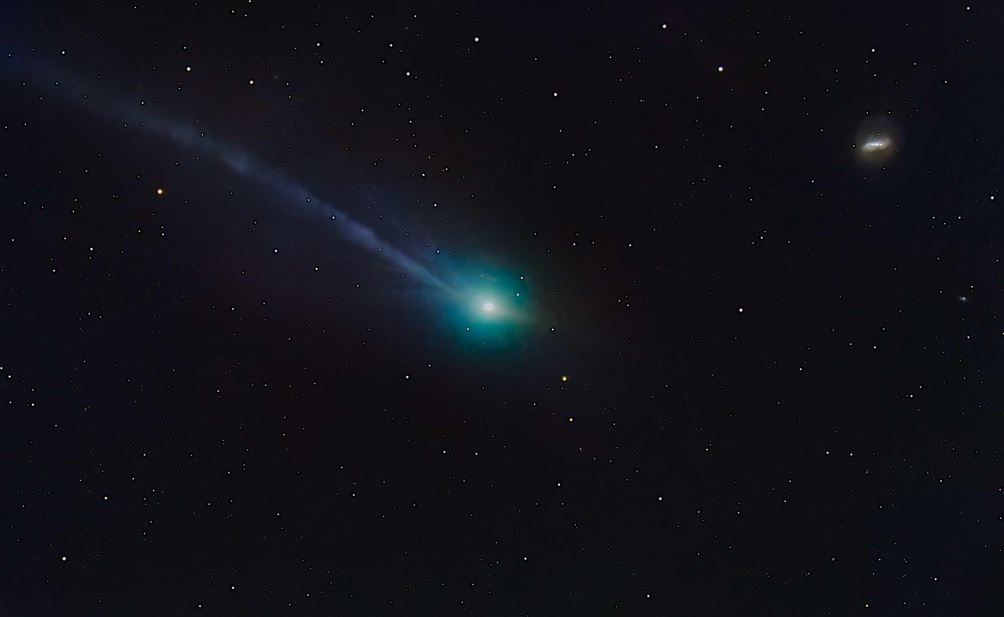 New image of the interstellar comet 3I/ATLAS - UFO FEED