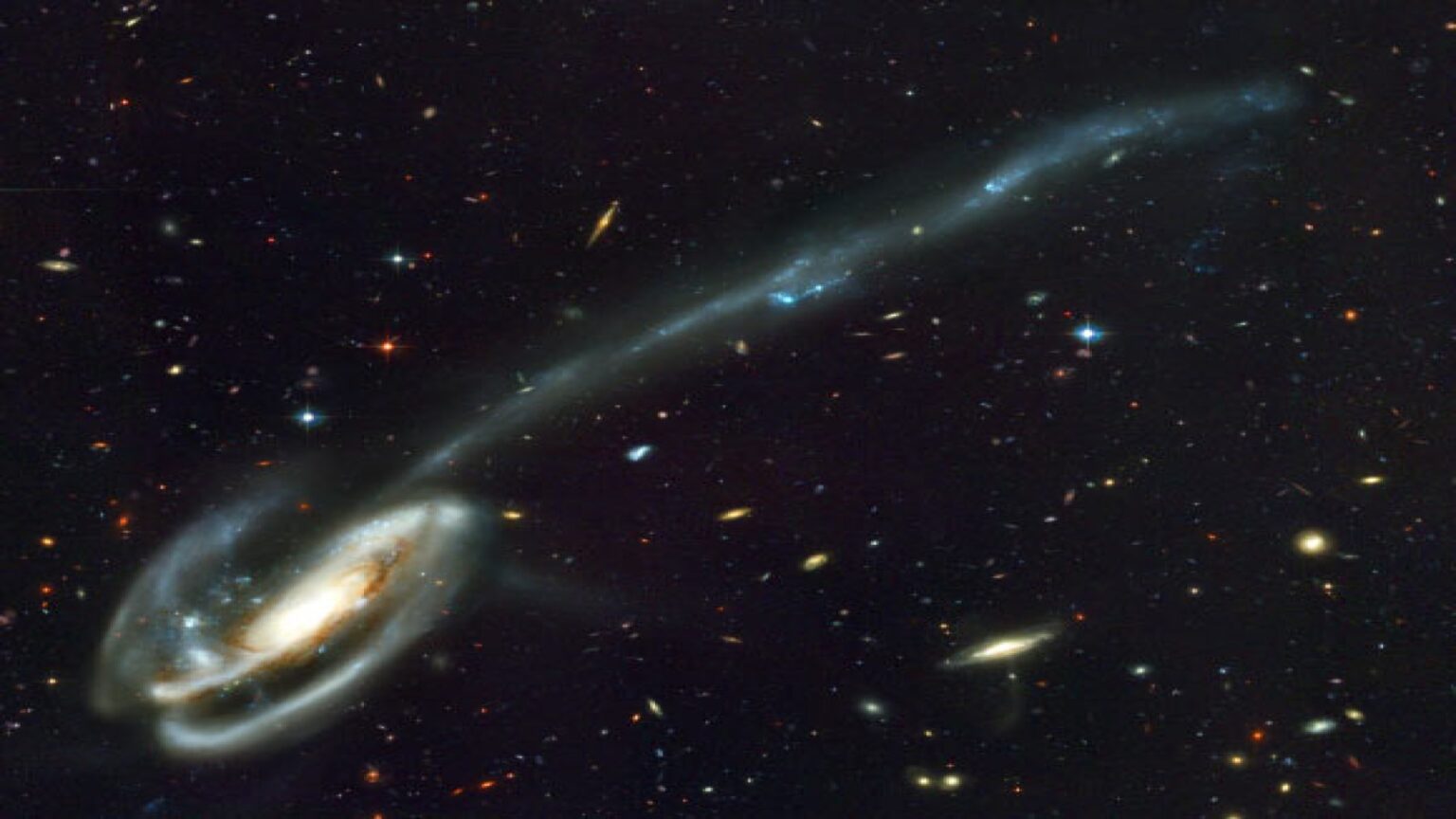More than 30 pointing at us — NASA tracks enigmatic group of galaxies ...