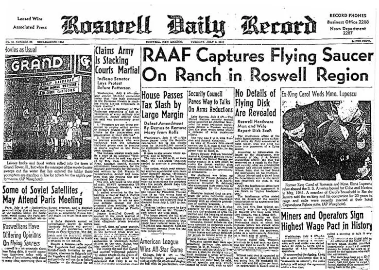 Roswell UFO incident facts and history - UFO FEED