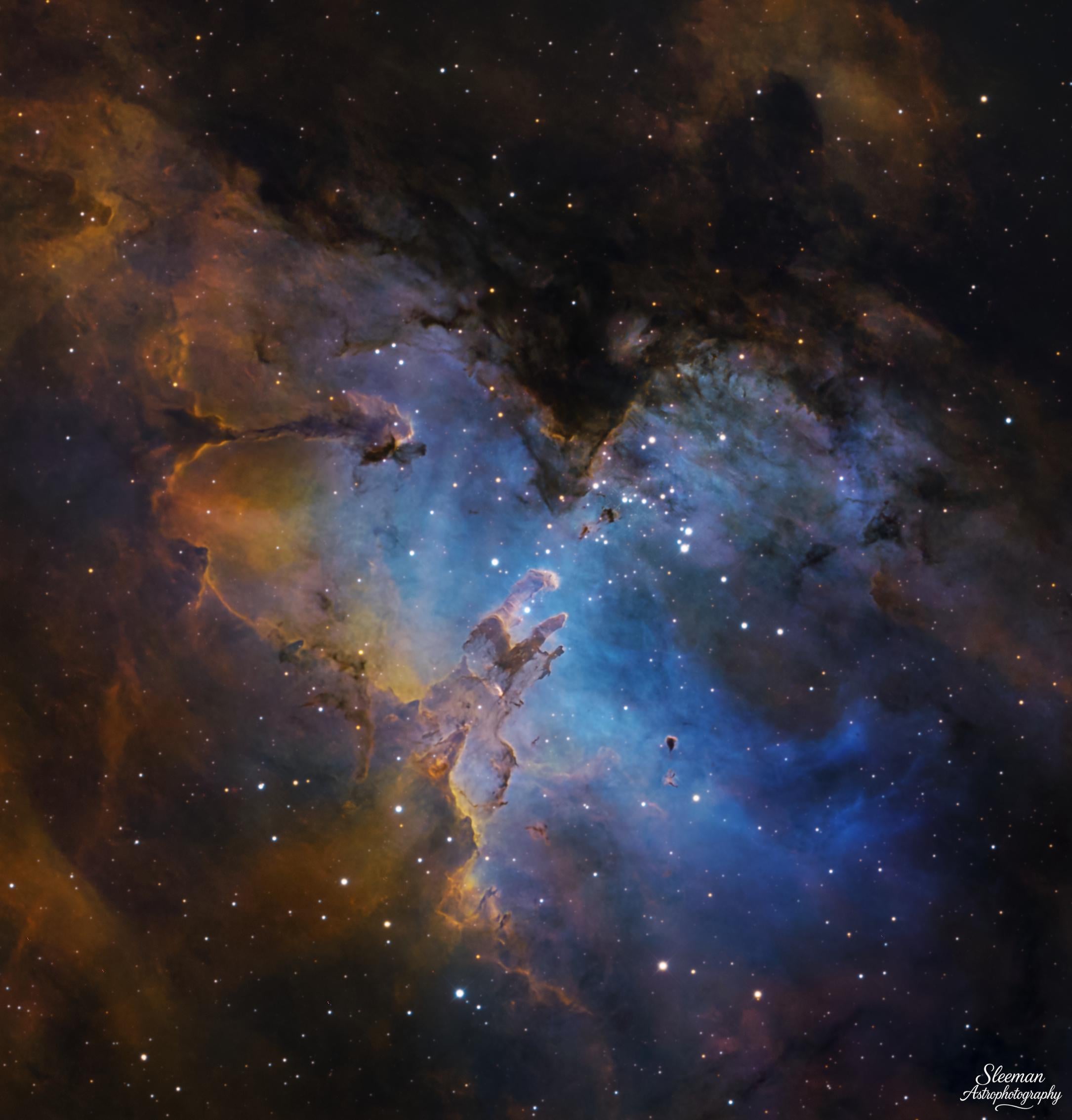 Eagle Nebula (M16) - Pillars of Creation - SHO - UFO FEED