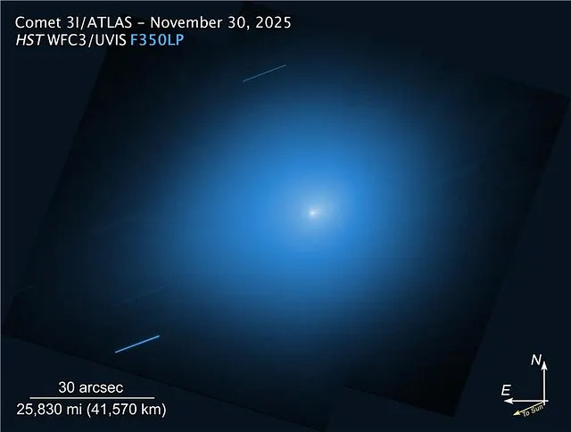 Hubble’s New 3I/ATLAS Capture Confirms An Anomaly Hiding In Plain Sight ...