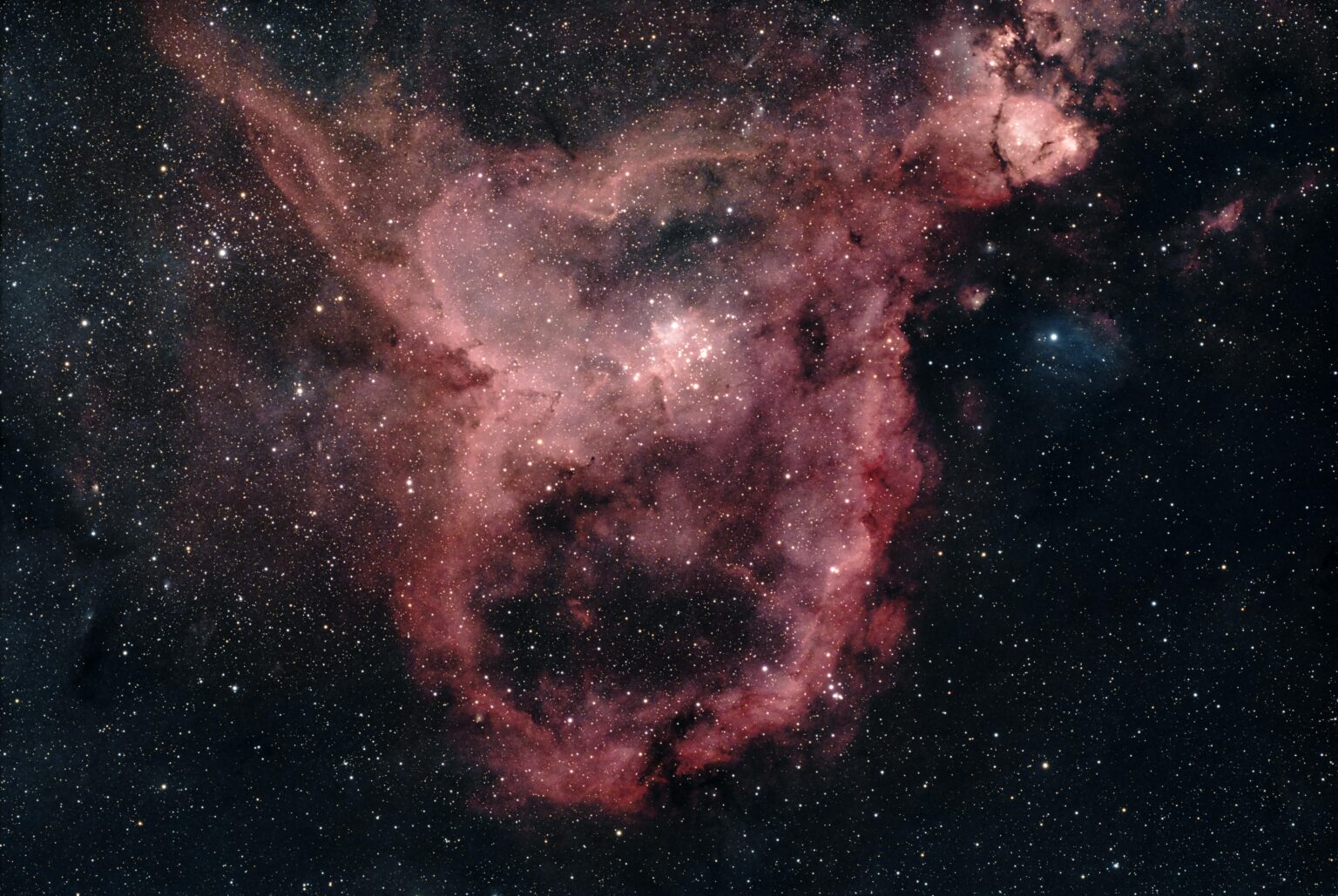 Heart Nebula in RGB - UFO FEED