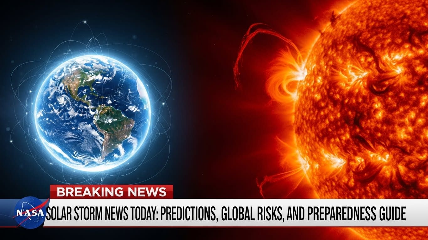Solar Storm News Today: NASA Predictions, Global Risks, and ...
