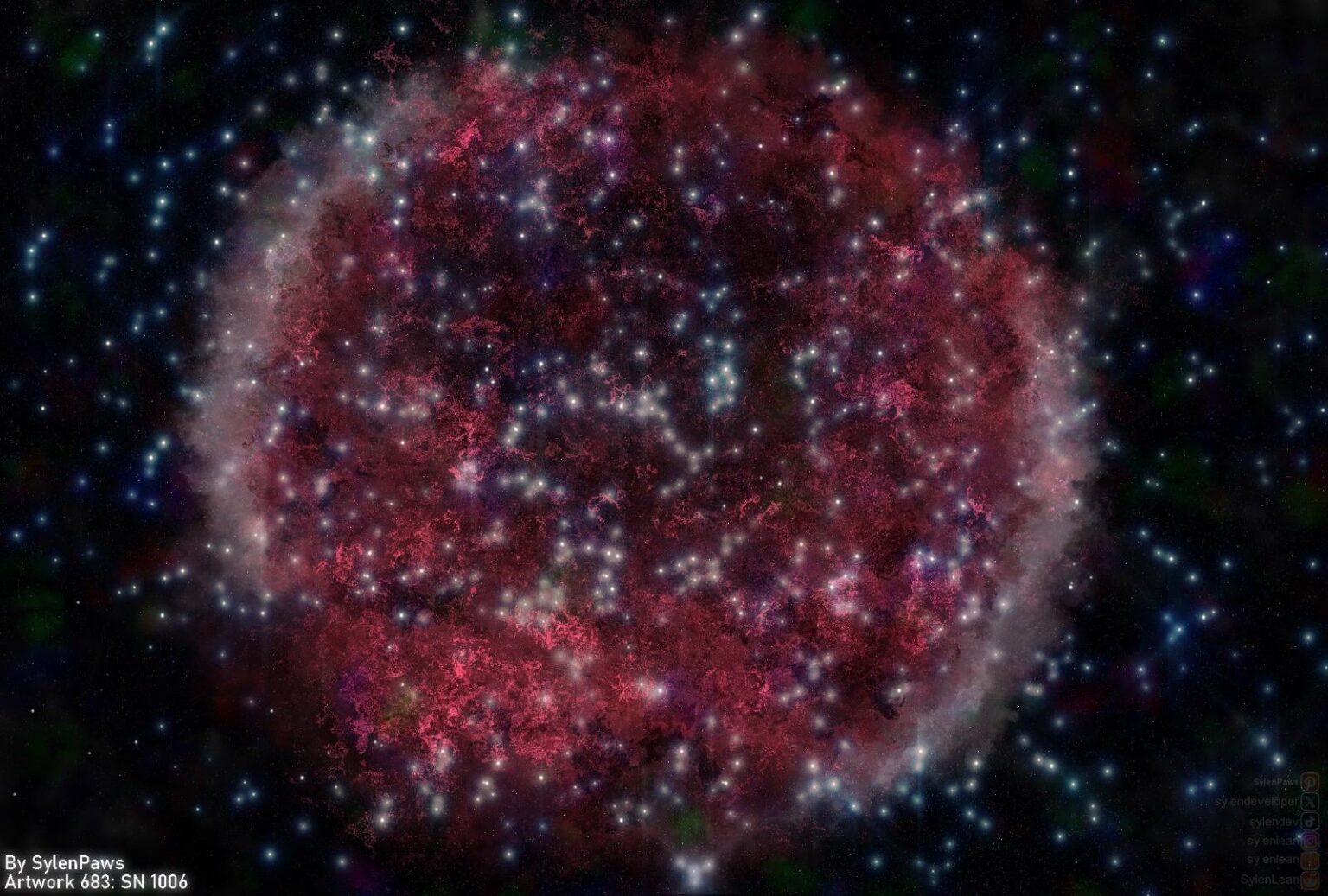 Artwork 683: SN 1006 - UFO FEED