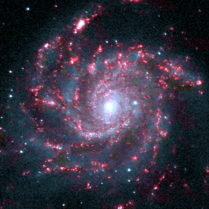 The moment a star exploded as a supernova in the Pinwheel Galaxy - UFO FEED