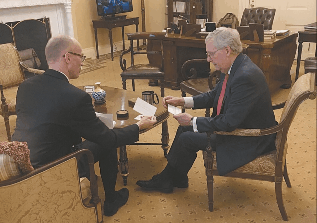 Mitch McConnell and his staffer Terry Carmack identified as main ...