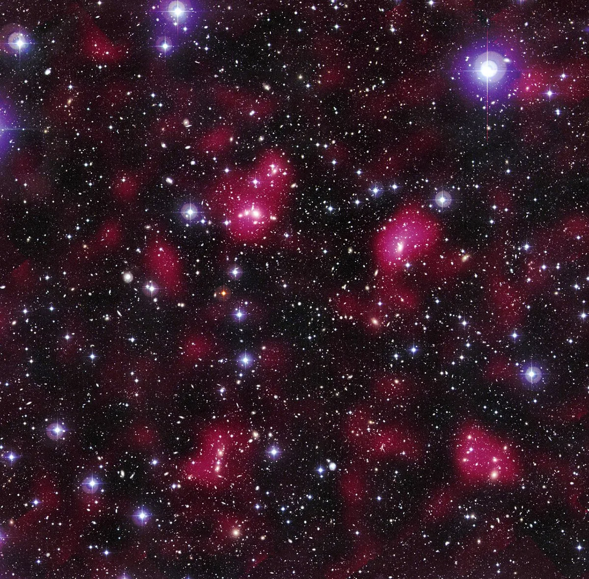 Webb's biggest dark matter map shows the Universe's 'invisible ...