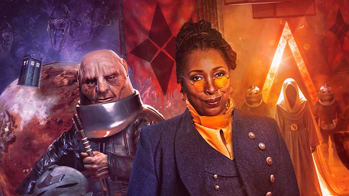 Doctor Who wading into epic alien conflict in Rutans vs Sontarans audio ...