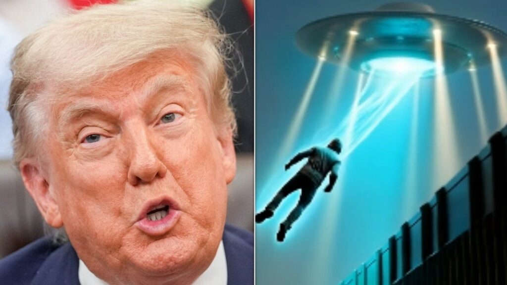 Trump White House Teased An ‘Aliens’ Announcement And The Reveal Was ...